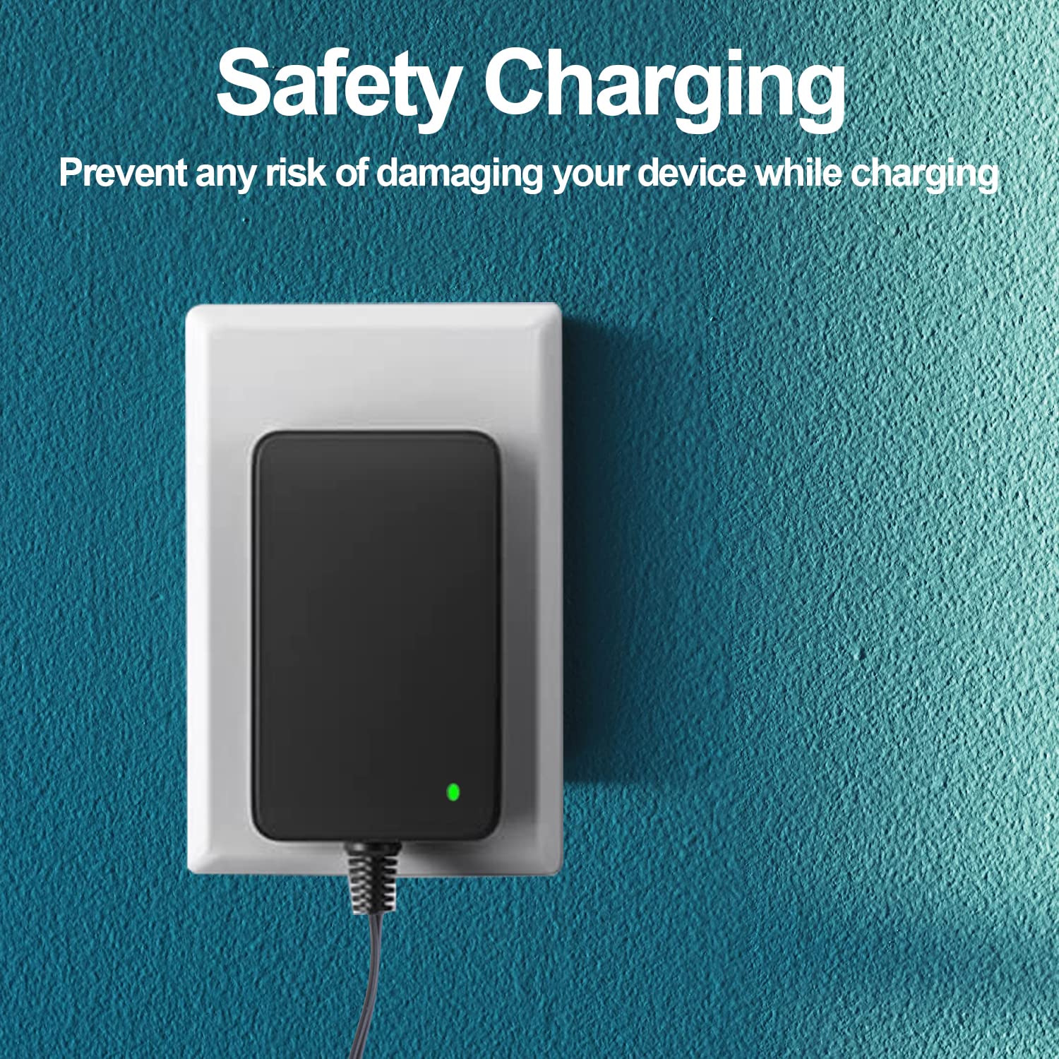Fast Charging Scooter Battery Charger Standard 3-Prong Inline for Razor E100 E125 E150 E200S E175 E300 E500 MX350, Pocket Mod, Sports Mod and Dirt Quad, Charger Power Supply Cord