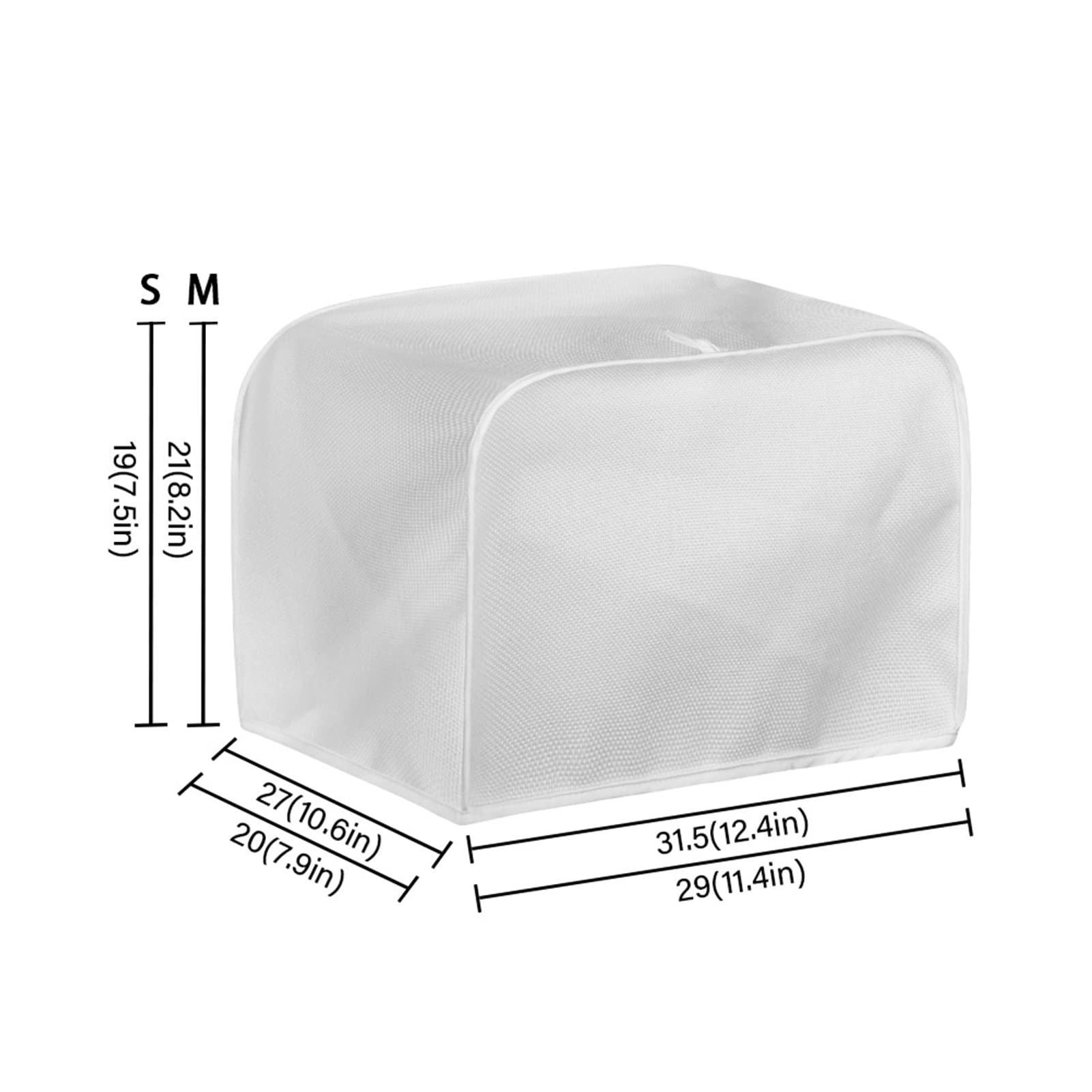 Coldinair 3D Cat Design 4 Slice Toaster Cover Small Kitchen Appliance Bread Maker Dust Cover and Fingerprint Protection