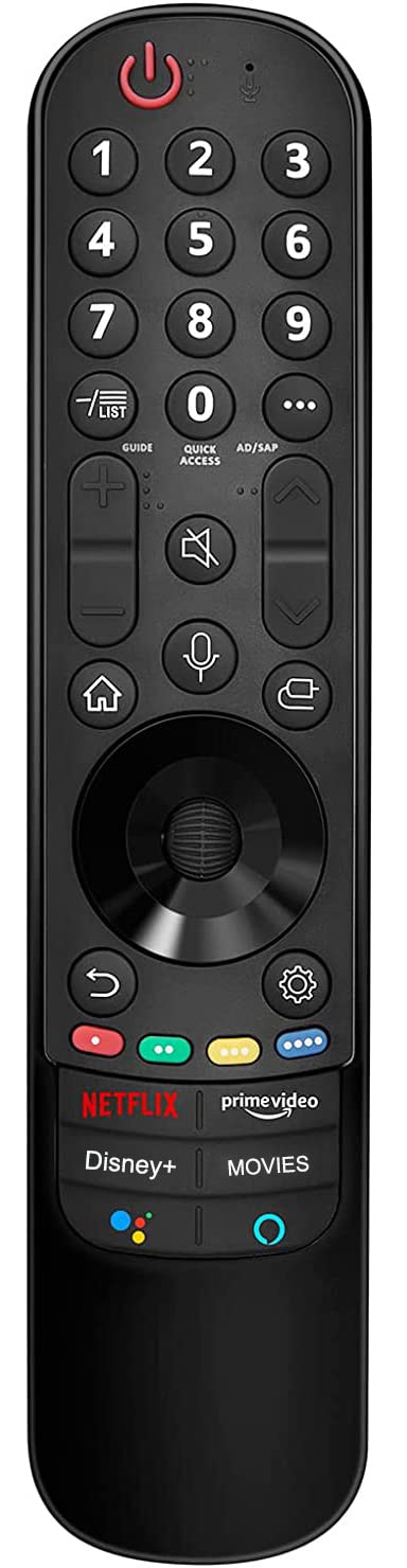 Magic Remote Control for LG TVs, Universal Remote Replacement for LG LED OLED LCD 4K UHD Smart TV (No Voice Search, NO Voice Magic Pointer Function)