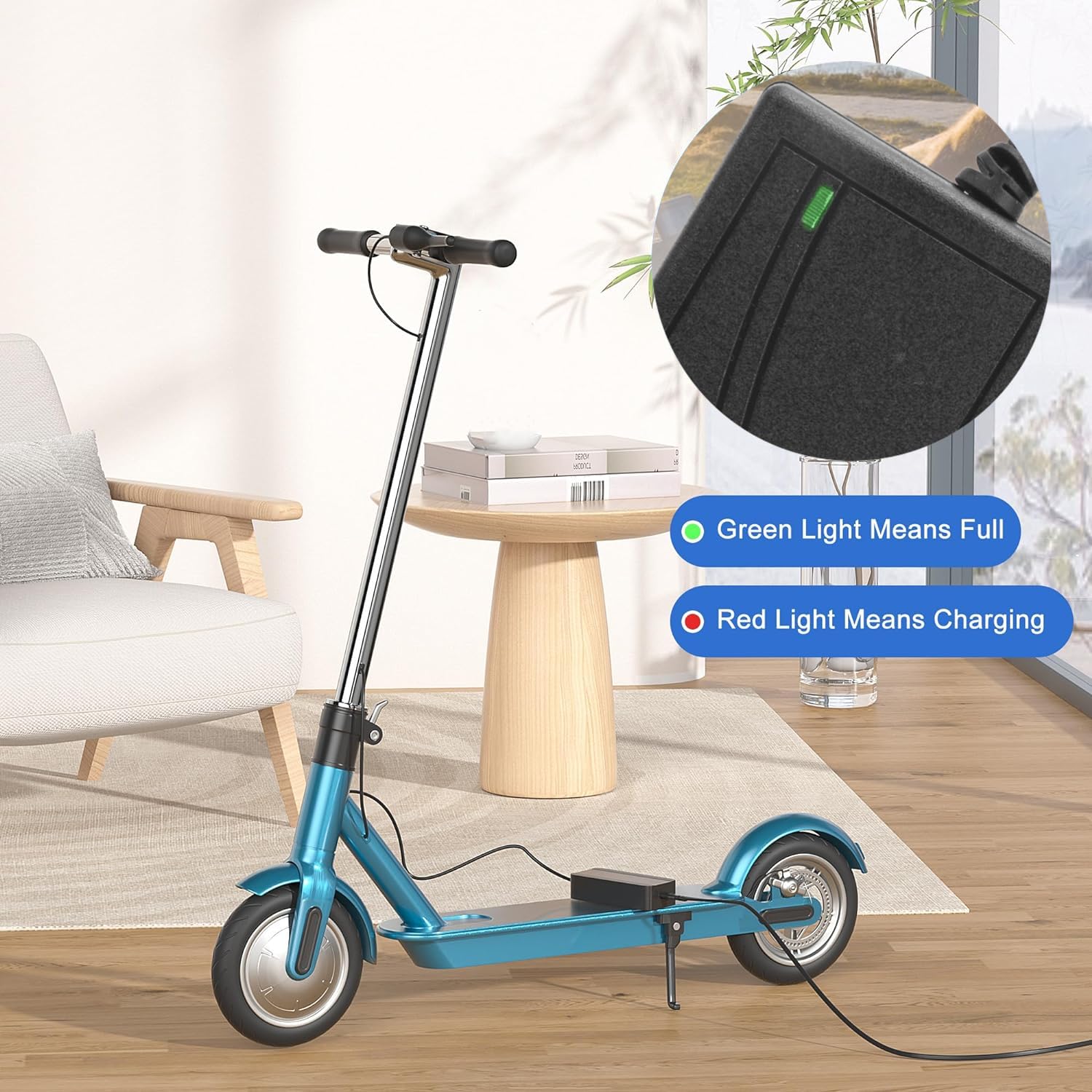 42V 2A Electric Scooter Charger, for Jetson Electric Charger, 100β240V US Plug Folding Charging Adapter