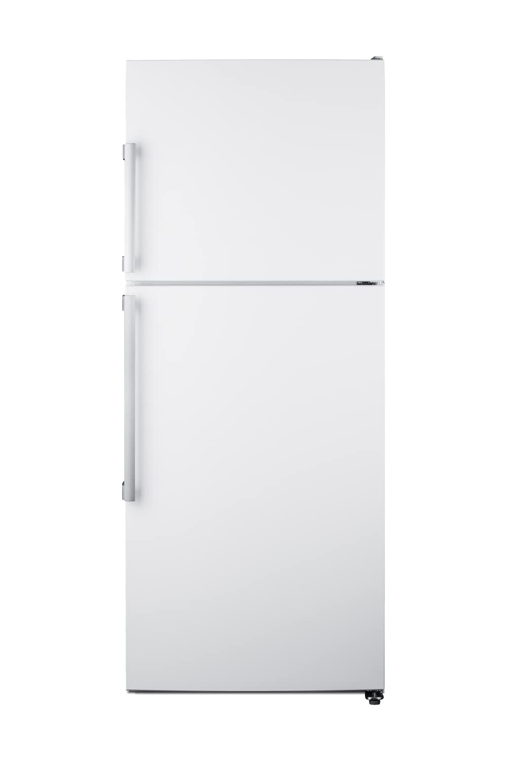 Summit Appliance FF1515W 28" Wide Top Mount Refrigerator-Freezer, Interior LED Lighting, Digital Temperature Control, 13.63 cu.ft Capacity, Frost-free, Open Door Alarm, White Exterior