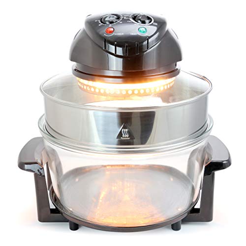 The Multipurpose Halogen Oven Air fryer in Black