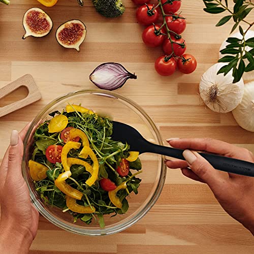 Allyooly Kitchen Utensils Set, Silicone Cooking Utensils Set Premium Quality Non-stick Heat Resistant Kitchen Utensils,Cookware with Stainless Steel Handle (5pcs-GREEN)