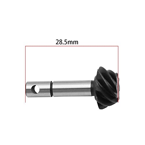 Heavy Duty Bevel Gear Set, Helical Overdrive Gear 24/8T 27/8T 30/8T 33/8T Reverse Gear for 1/10 RC Crawler SCX10 II AR44/45 Capra Axle (8T-30T Reverse)