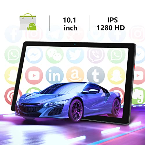 Cheerjoy Android 13 Tablet 10 inch,6GB RAM 64GB ROM, Android Tablet with Dual Camera,1280 * 800 IPS HD Display,5000mAh Battery,Bluetooth,Touch Screen WiFi Tablets (Silver)