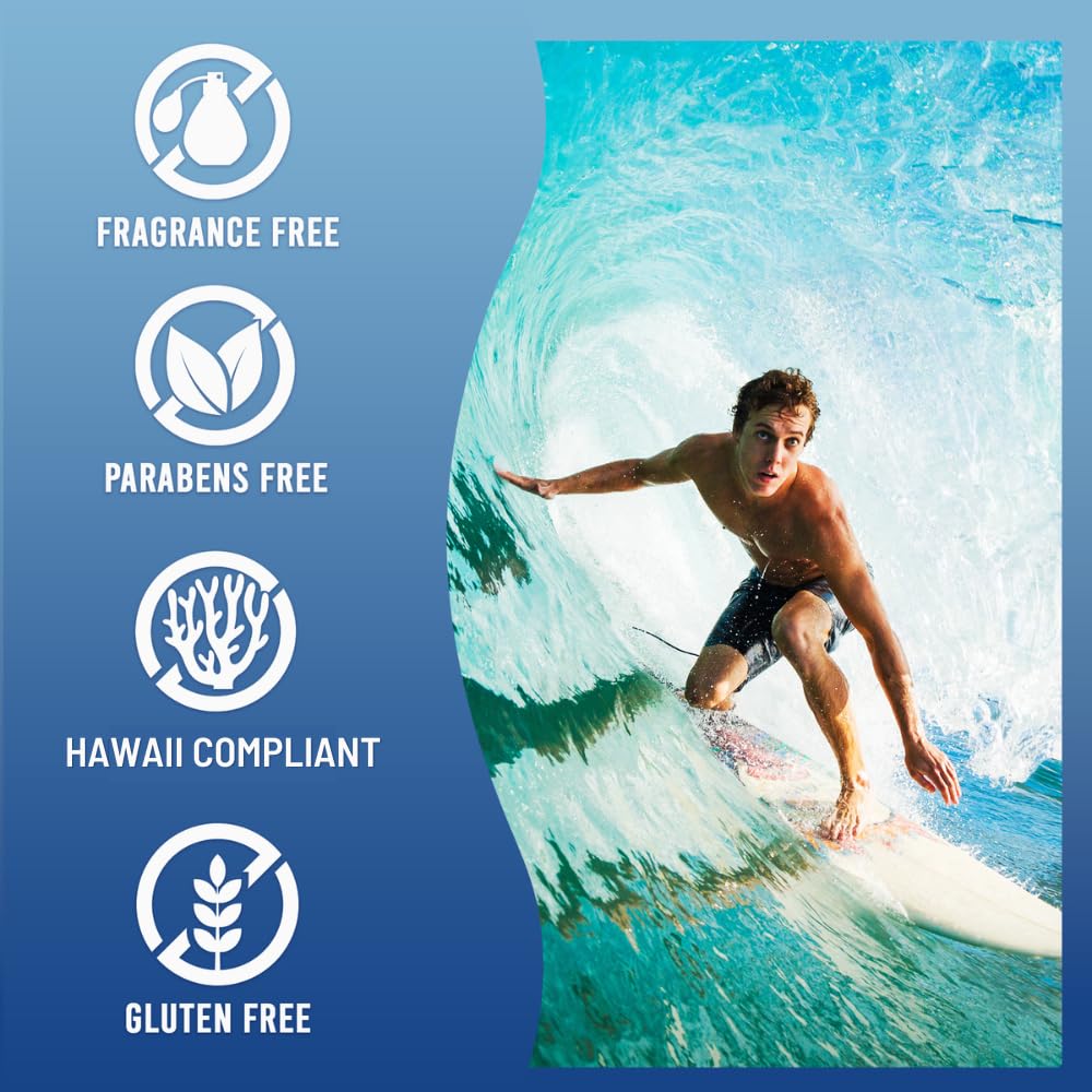 Coral Isles Sunscreen SPF 30 | Hawaii Compliant as Reef Safe | Octinoxate & Oxybenzone Free | Broad Spectrum UVA/UVB Protection | Water Resistant 80 Min. | Fragrance Free | 6 Fl Oz (Pack of 1))