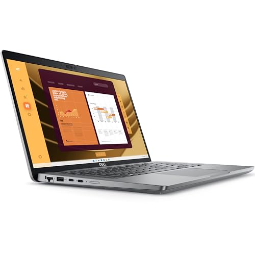 Dell Latitude 14 5450 5000 14" Touchscreen FHD Business Laptop Computer, 13th Gen Intel 10-Core i7-1355U, 4GB DDR5 RAM, 128GB PCIe SSD, WiFi 6, Backlit Keyboard, Fingerprint Reader, Windows 11 Pro