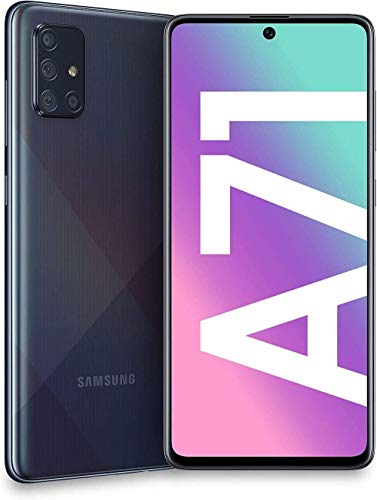 SAMSUNG Galaxy A71 5G Unlocked 128GB (Prism Bricks Black) (Renewed)