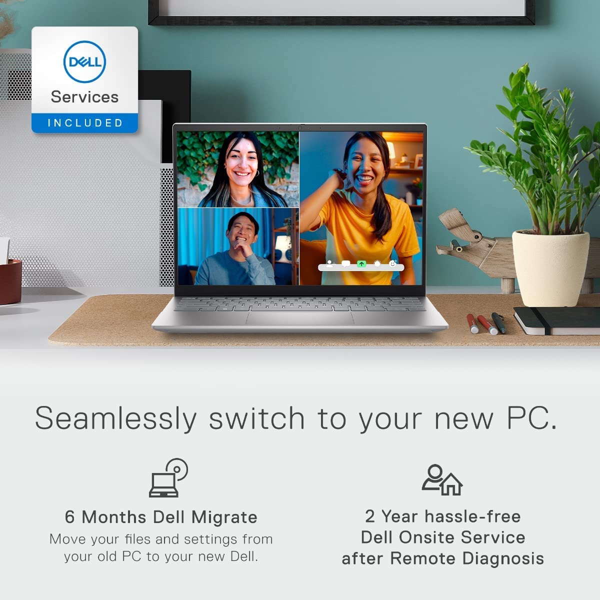 Dell 2023 Inspiron I5420 14 inch FHD+ Anti-Glare Laptop 12th Gen Intel 10-Core 1255U Iris Xe Graphics 64GB DDR4 2TB NVMe SSD HDMI WiFi 6E BT USB-C w/DP Backlit KB Fingerprint Windows 10 Pro