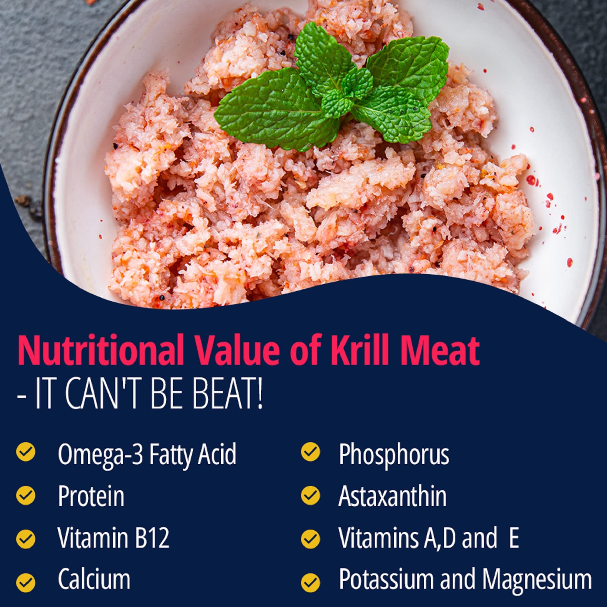 Krill Meat Aquamarine Canned Antarctic Seafood Krill Meat like Tiny Shrimp in a Can - Wild Caught Seafood - 3.7 oz (1)