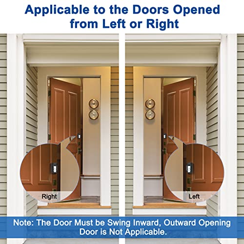 Liwin Anti-Theft Video Doorbell Mounts Compatible with Video Doorbell 1/2/3/3 Plus/4, Adjustable No Need to Drill Mounting Bracket Cover Adapter Holder Accessories for Home, Apartment, Office