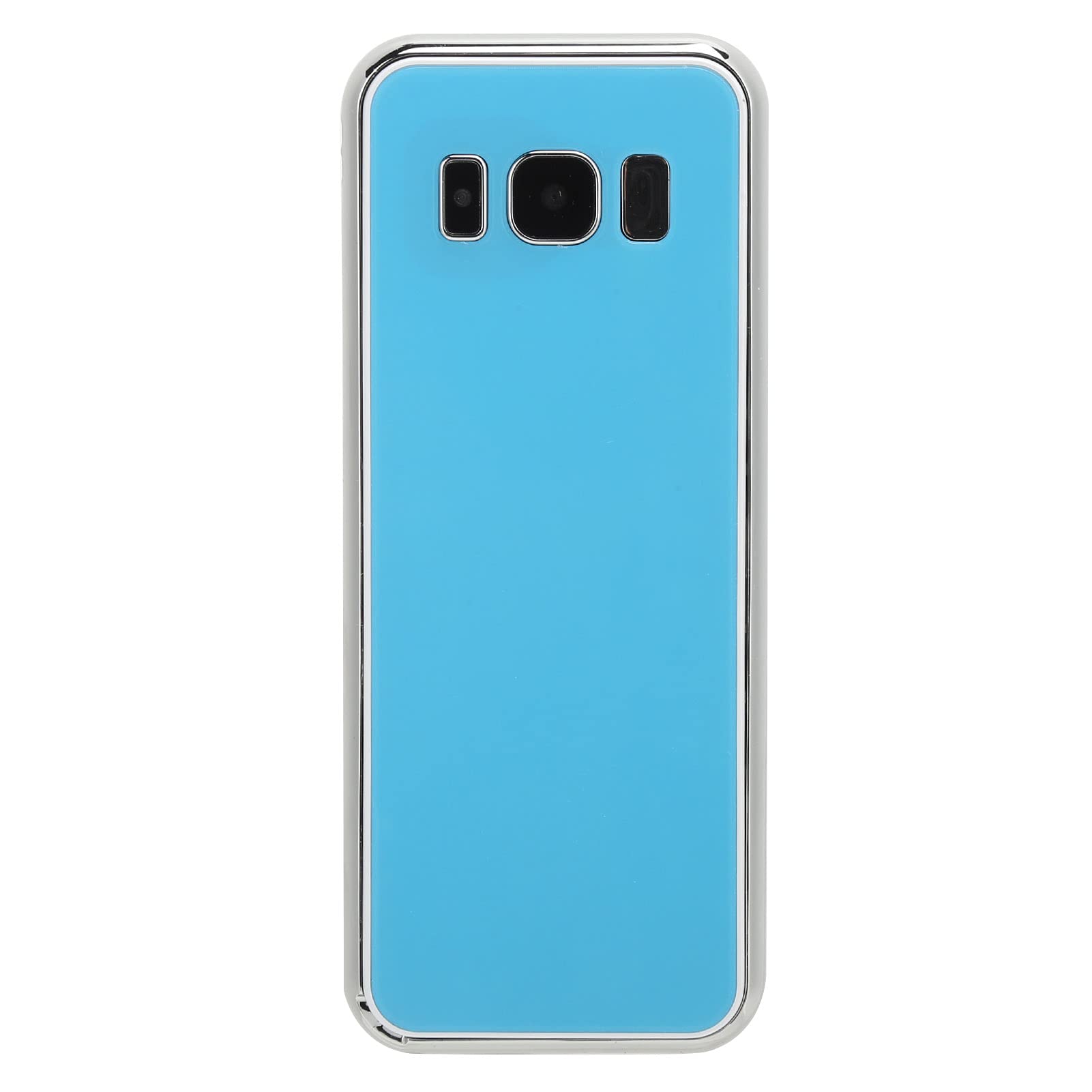 GOWENIC Mini Smartphone, Unlocked Children Phone, Pocket Cellphone, Portable Mobile Phone, 32MB+32MB, Dual Card Dual Standby, Mini Cell Phone for Children (Light Blue)