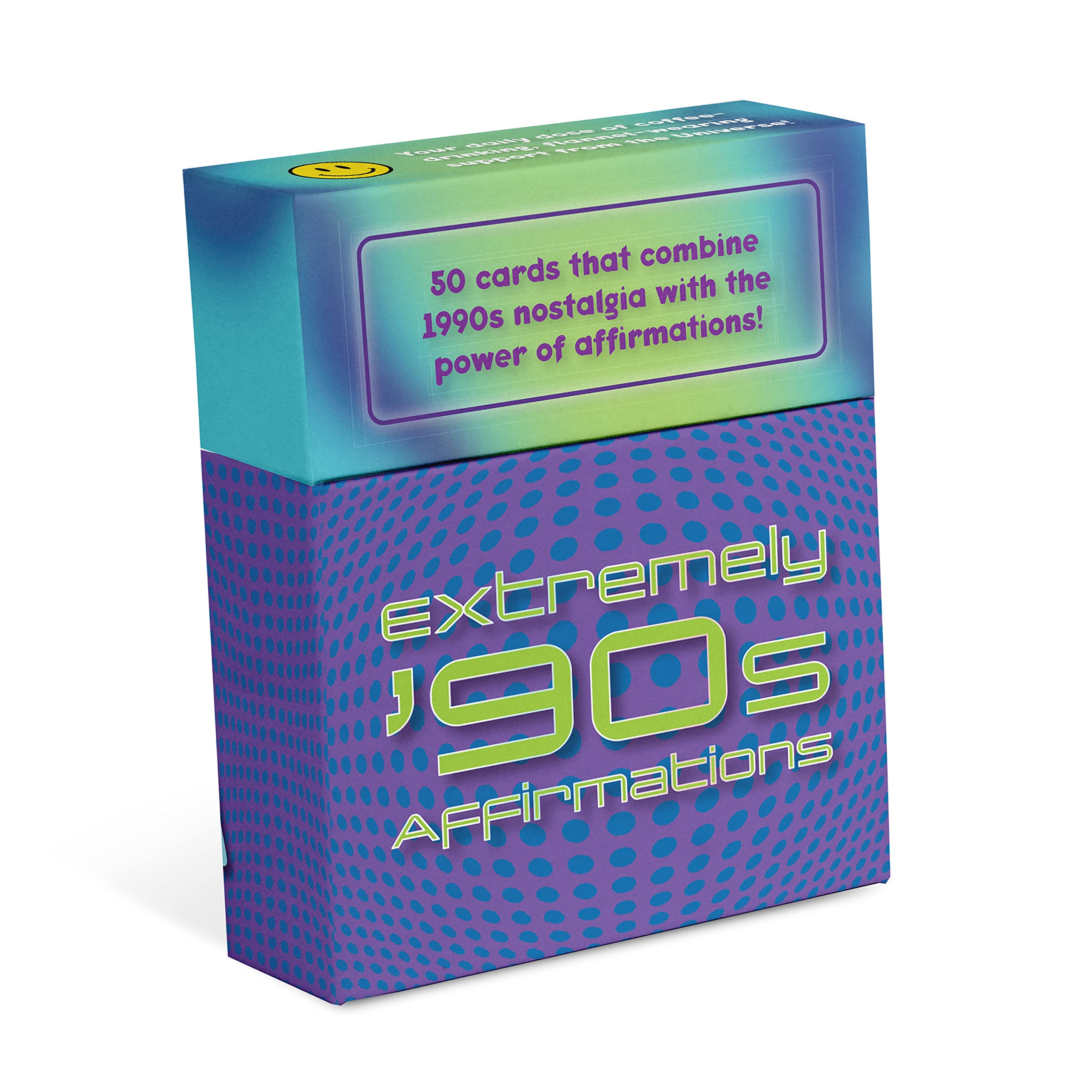 Knock Knock Extremely 90s Affirmations Deck: 50 Cards That Combine 1990s Nostalgia With The Power of Affirmations! (Affirmations from the Decades)