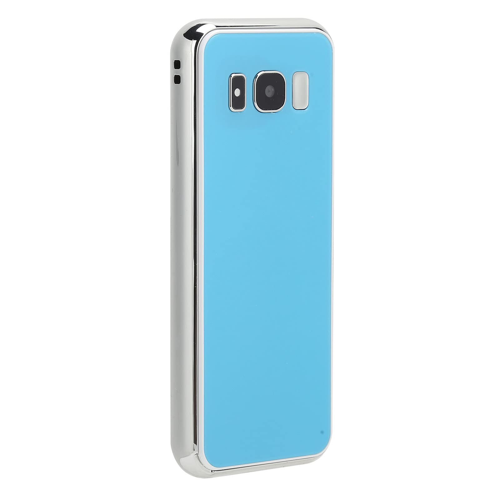 GOWENIC Mini Smartphone, Unlocked Children Phone, Pocket Cellphone, Portable Mobile Phone, 32MB+32MB, Dual Card Dual Standby, Mini Cell Phone for Children (Light Blue)