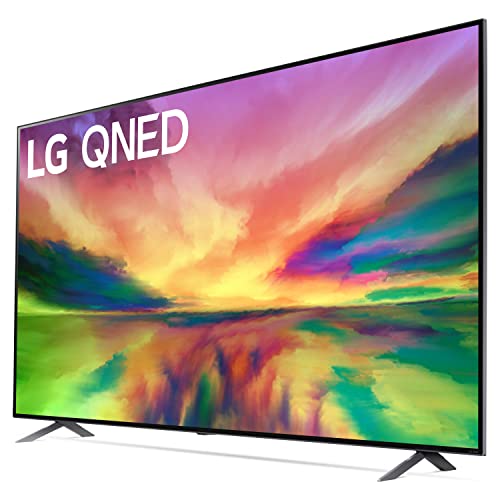 LG QNED80 Series 55-Inch Class QNED Mini LED Smart TV 4K Processor Smart Flat Screen TV for Gaming with Magic Remote AI-Powered 55QNED80URA, 2023 with Alexa Built-in,Black