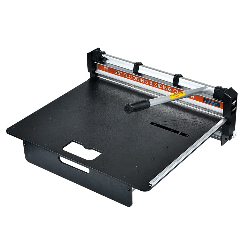 KS EAGLE Laminate Flooring Cutter 13", Cuts Vinyl Plank, Laminate, Engineered Hardwood, Siding, and More - Honing Stone Included (KC660)