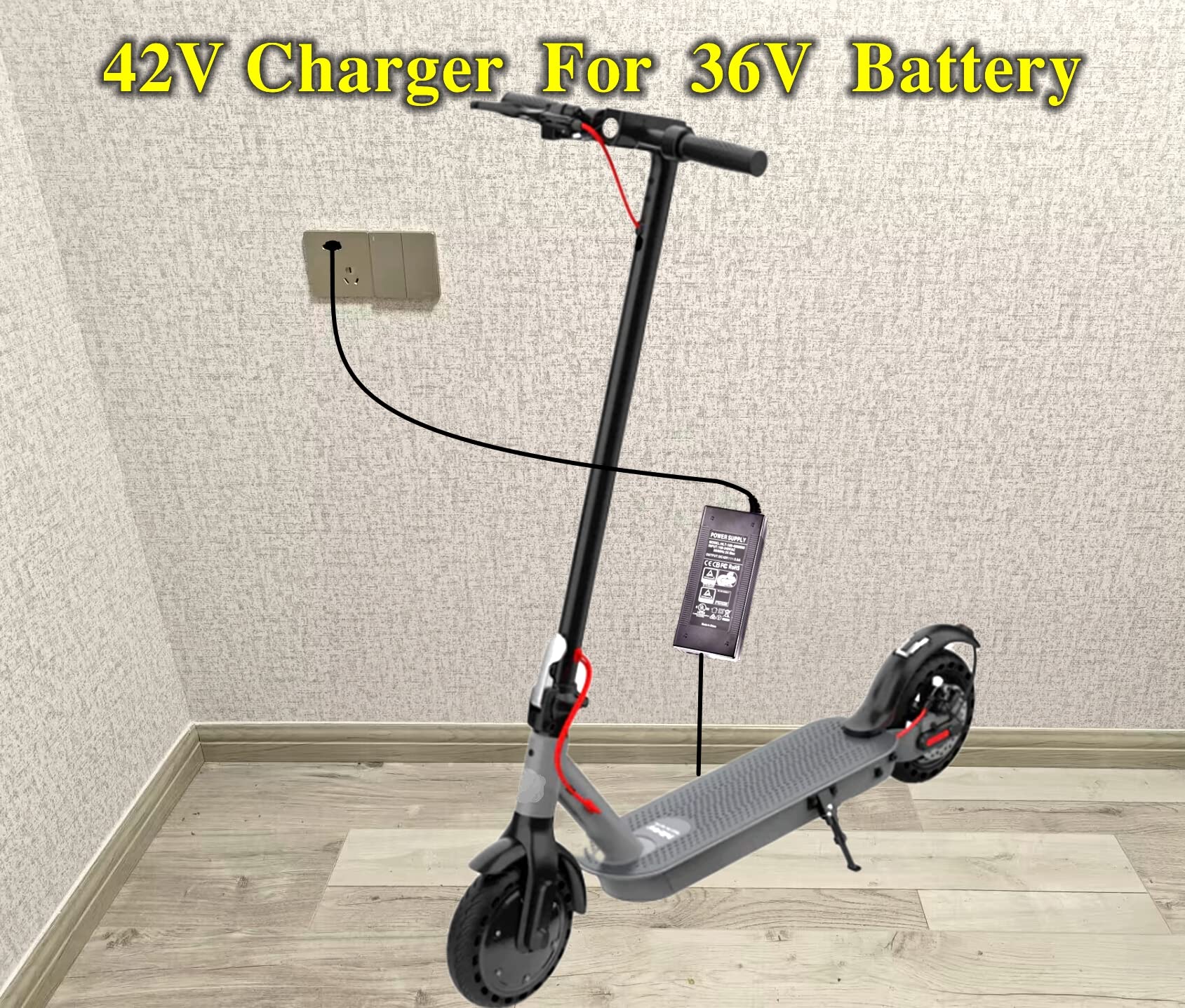 42V 2A Charger for 36V Hiboy Scooter Charger.Jetson Scooter Charger.Suitable for Hiboy Scooter S2.S2 Lite.S2 Pro.KS4.KS4 Pro.NEX