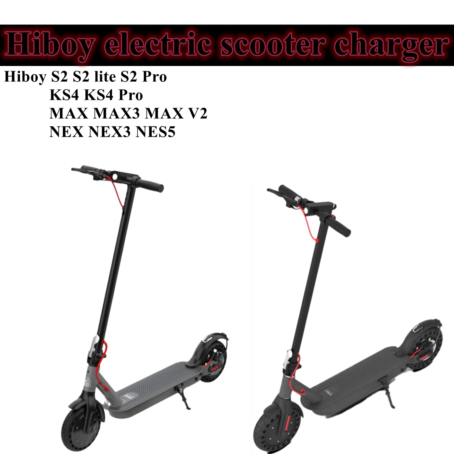 42V 2A Charger for 36V Hiboy Scooter Charger.Jetson Scooter Charger.Suitable for Hiboy Scooter S2.S2 Lite.S2 Pro.KS4.KS4 Pro.NEX