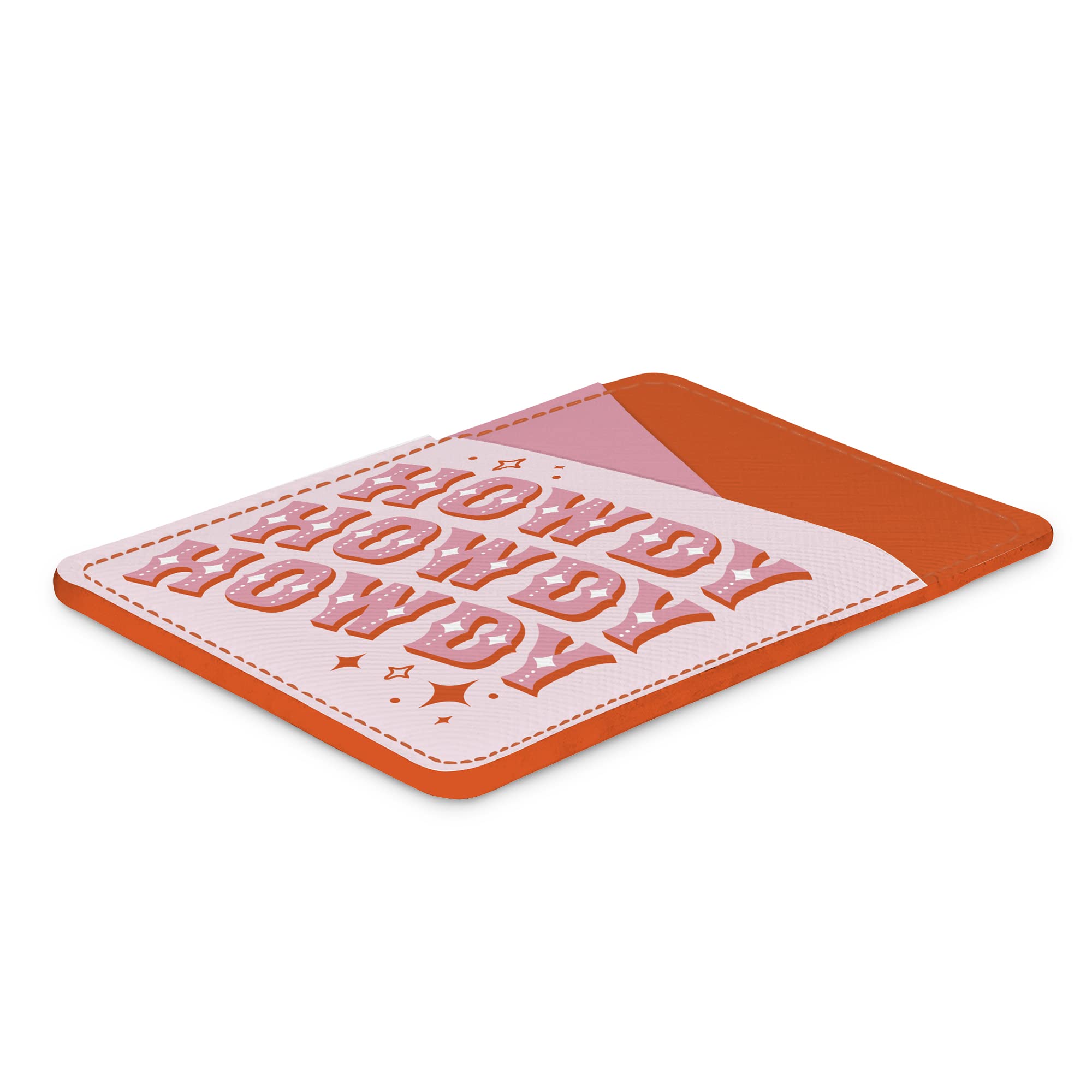 Studio Oh! Howdy Partner Phone Wallet, Stick-On Wallet for Phone Case