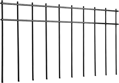 Garden Fence 15 Pack, Rustproof Wire Dog Fences for Yard, No Dig Fence Panel Animal Barrier 20x10-inch, Decorative Metal Fencing Rabbits Fences, Garden Fencing for Landscape Patio Outdoor Décor