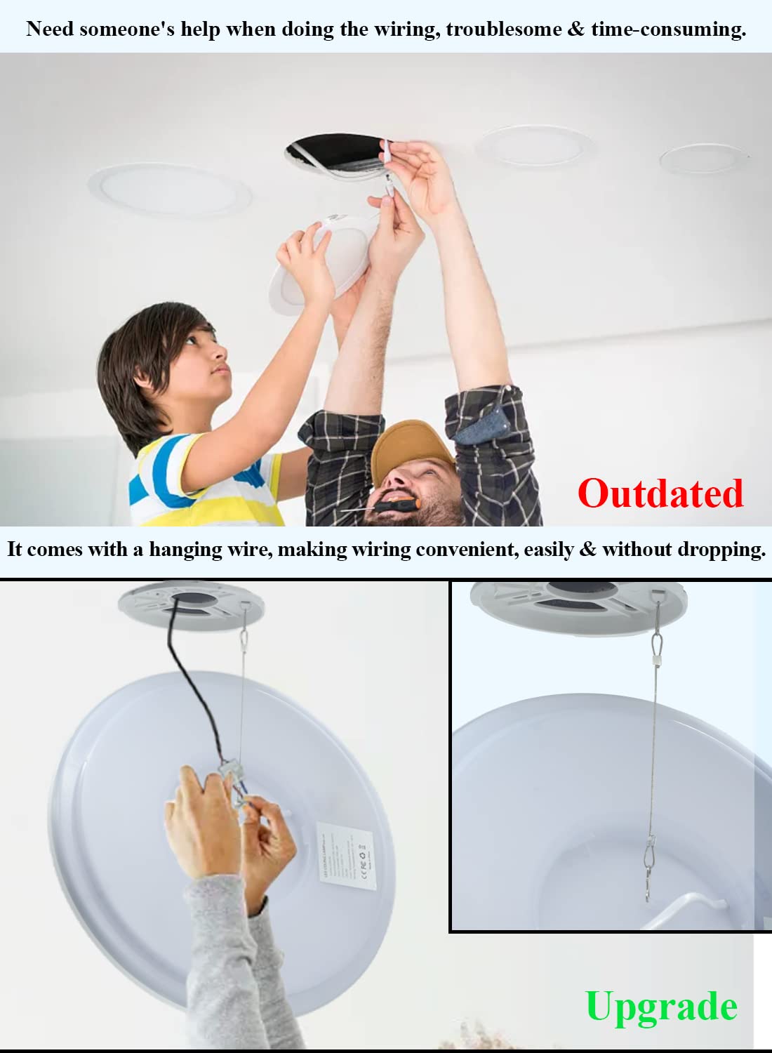DOLED LED Ceiling Light Flush Mount: 3000LM Bright Closet Lighting Fixtures Ceiling Lamp Dimmable with Remote Control, 12'' Round Flat Ceiling Lights for Bedroom Living Room Kitchen Bathroom
