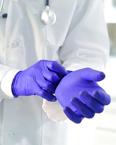 UltraSOFT 5000 Nitrile Gloves, Non- Sterile Gloves Disposable latex Free Medium, Powder Free, (Pack of 300) - Extra Small
