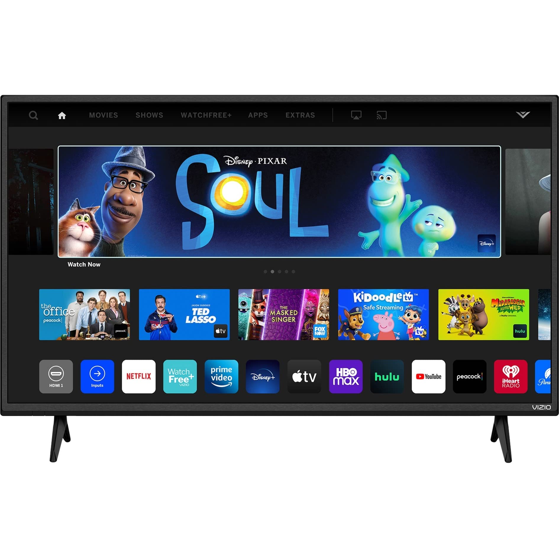 VIZIO 40-inch D-Series Full HD 1080p Smart TV, D40f-J09, 2022 Model V-Series 5.1 Home Theater Sound Bar with Dolby Audio, Bluetooth, Wireless Subwoofer - V51x-J6