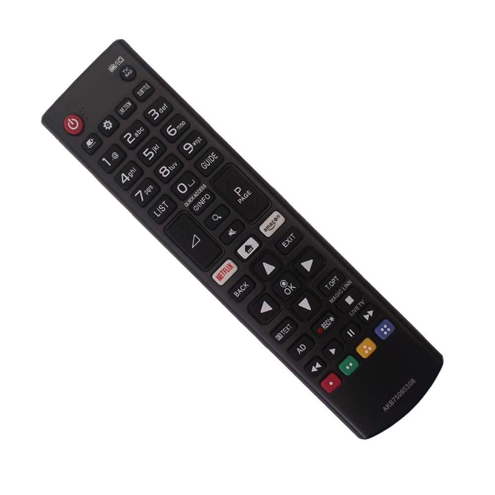 (Pack of 2) Universal Remote Control Suitable for LG Smart TV Remote Control All Models LCD LED 3D HDTV Smart TVs with Specific Functions Netflix,Amazon