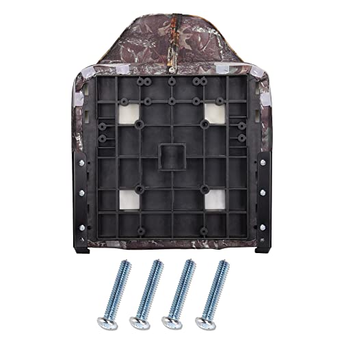 Leader Accessories A Pair of Elite Low/High Back Folding Fishing Boat Seat (2 Seats) (A-Camo)