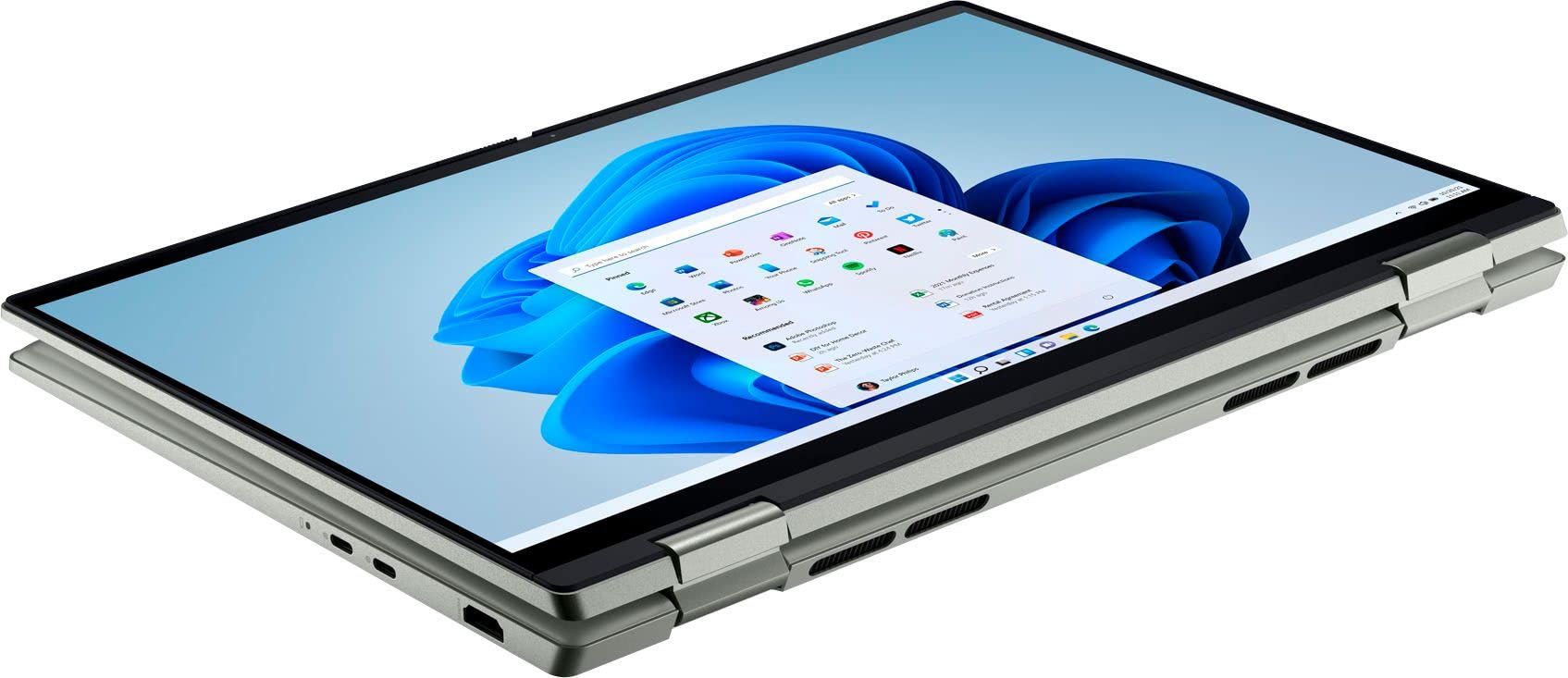 Dell Inspiron 7425 14" 1920x1200 Touchscreen 2-in-1 Laptop (2023 New) | AMD 6-Core Ryzen 5 5625U Processor | Backlit Key | Fingerprint | WiFi 6 | 12GB DDR4 Memery | 512GB SSD Storage | Win10 Home