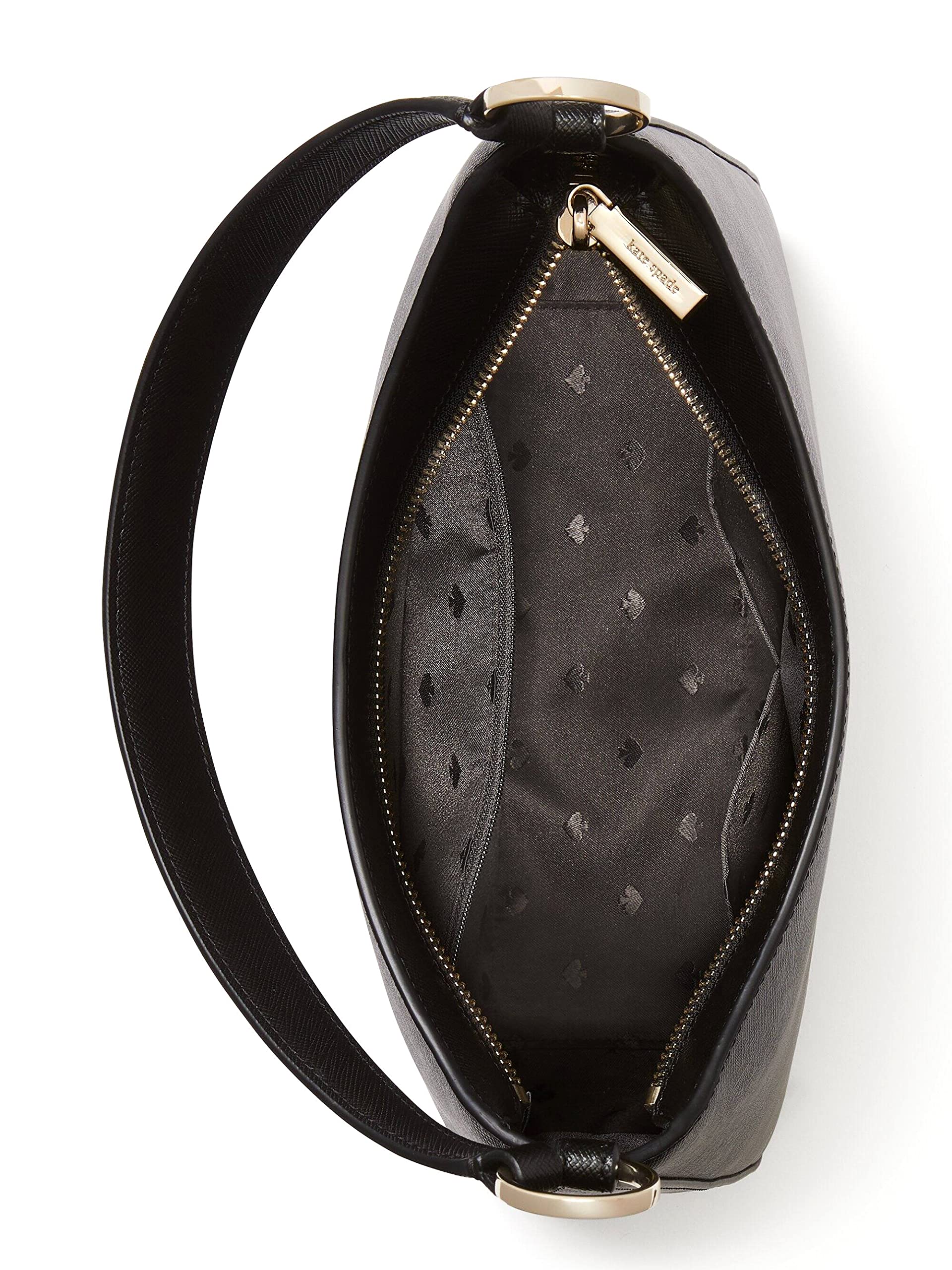 Kate Spade Perry Leather Shoulder Bag (Black)