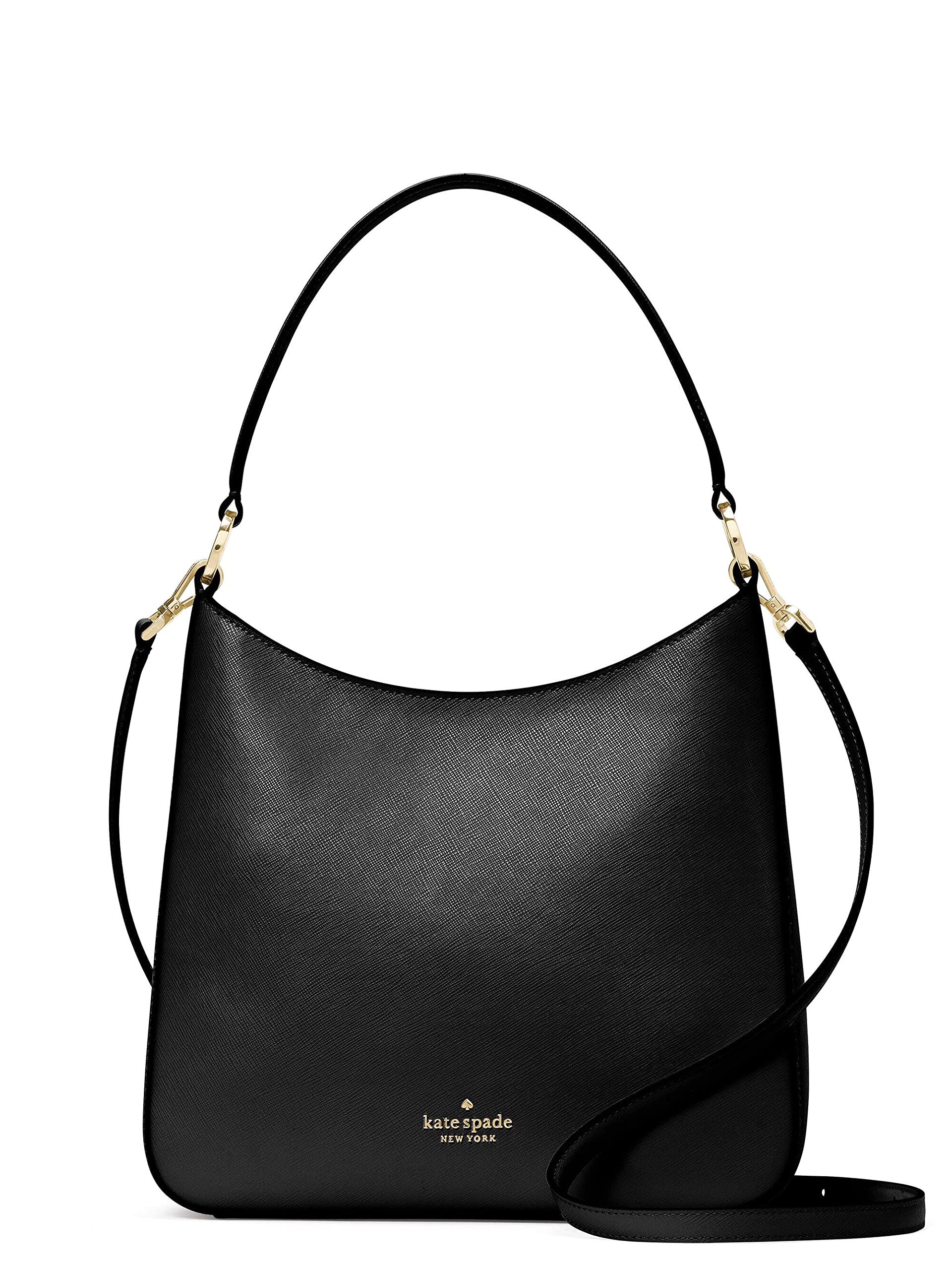 Kate Spade Perry Leather Shoulder Bag (Black)