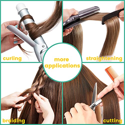 Mannequin Head with Hair 70% Real Human Hair 26-28'' Cosmetology Mannequin Head for Styling Practice on Braiding Manikin Head with Clamp Stand and Tools (Dark Brown)