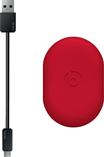 Beats Powerbeats3 Wireless Earphones - Defiant Black/Red (The Decade Collection)(Renewed Premium)