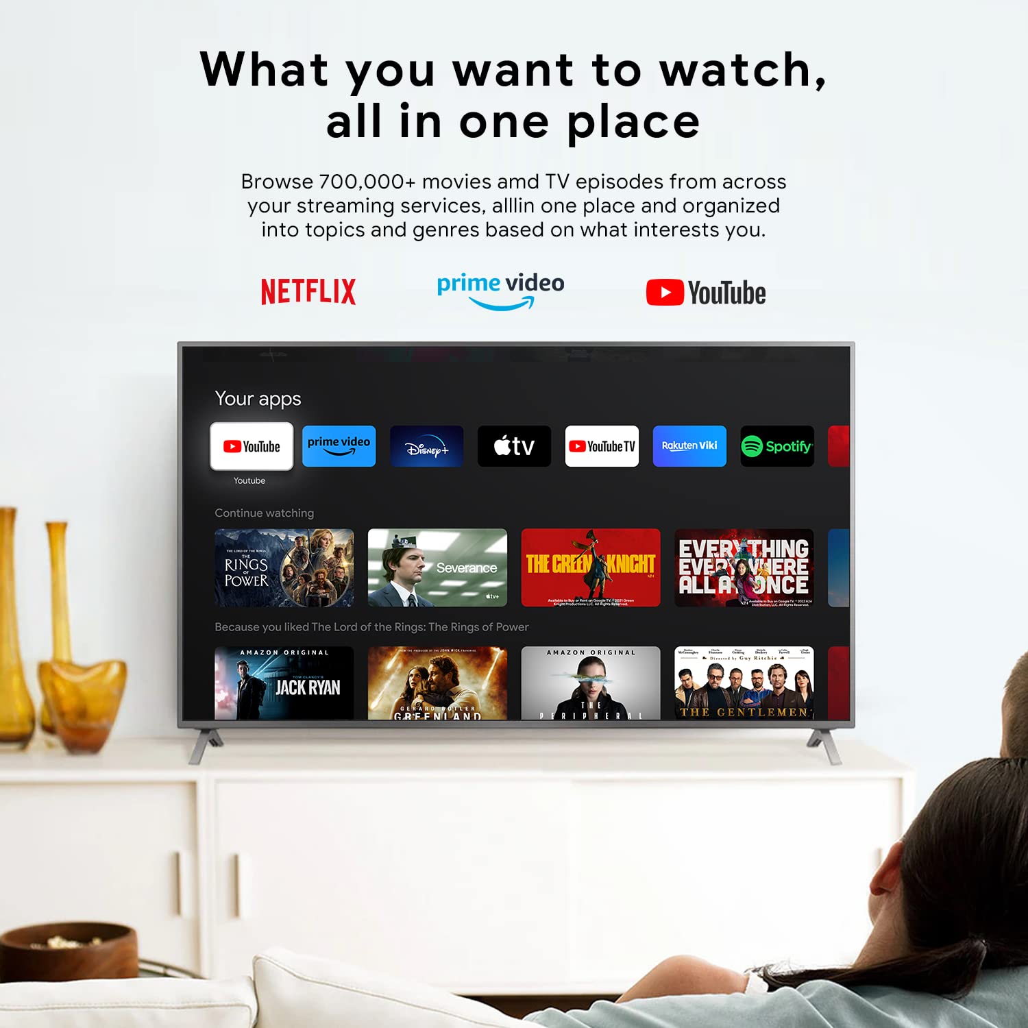 Android TV Box 11.0, MECOOL KM7 Plus Smart TV Box 4K HDR 2GB 16GB Support 2.4G/5.0G/BT 5.0/AV1 Google TV Remote Streaming Media Player with Amlogic S905Y4 Netflix Google Assistant Dolby Atmos