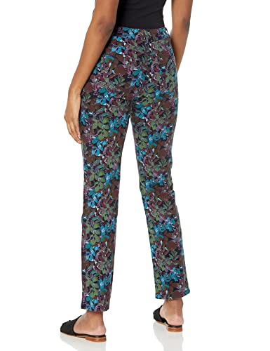 Gloria Vanderbilt Women's Amanda Classic High Rise Tapered Jean Standard, Midnight Affair Autumn Leaves, 18