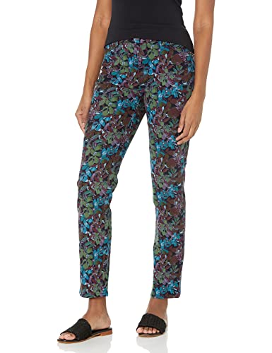 Gloria Vanderbilt Women's Amanda Classic High Rise Tapered Jean Standard, Midnight Affair Autumn Leaves, 18