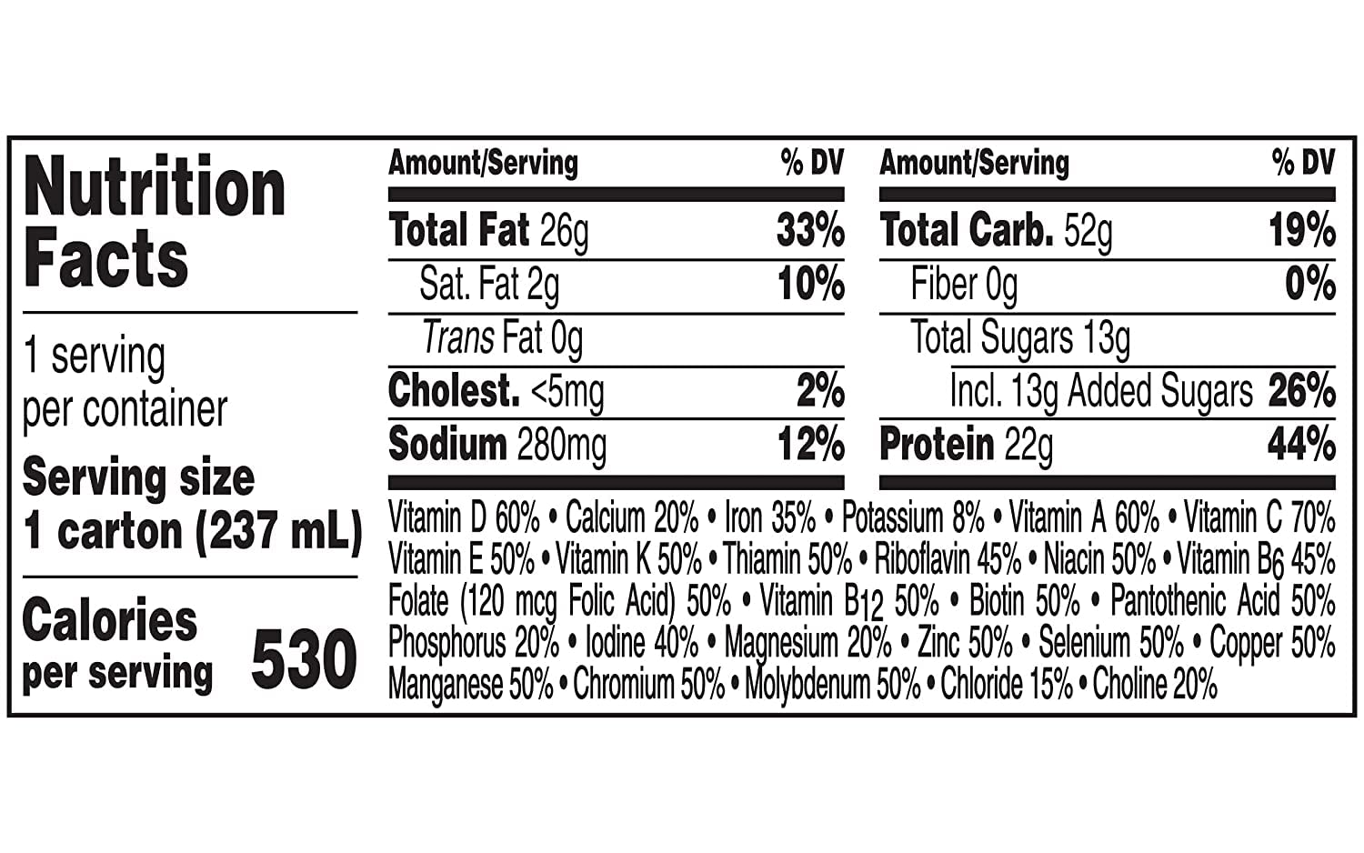 Boost Very High Calorie Nutritional Drink Very Vanilla, Made with Natural Vanilla Flavor & No Artificial Flavors, Colors & Sweeteners, 8 FL OZ (Pack of 24)