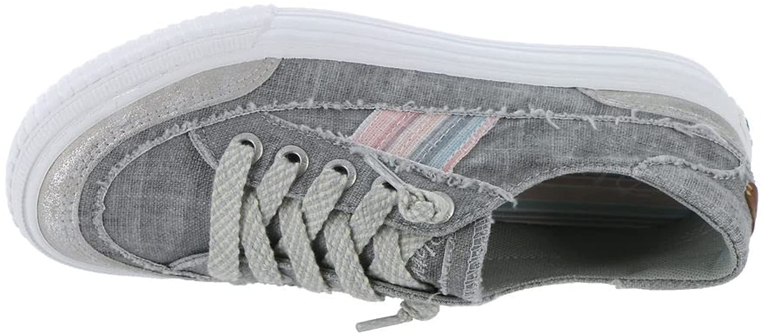 Blowfish Womens Alex Slip-on Fashion Sneaker Grey 7 M