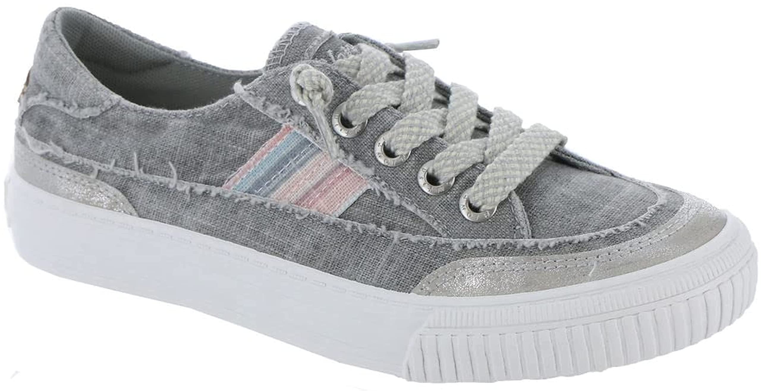 Blowfish Womens Alex Slip-on Fashion Sneaker Grey 7 M