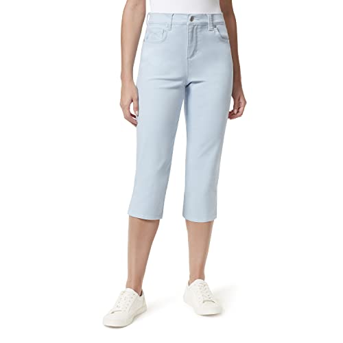 Gloria Vanderbilt Women's Amanda Capri Jean, Blue Breeze, 10