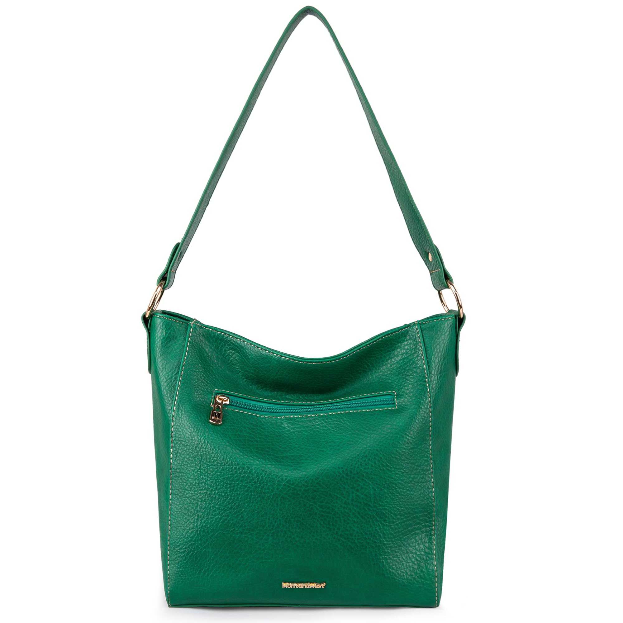 Montana West Purses for Women Vegan Leather Shoulder Purses and Handbags Hobo Bags for Women MWC-070GN