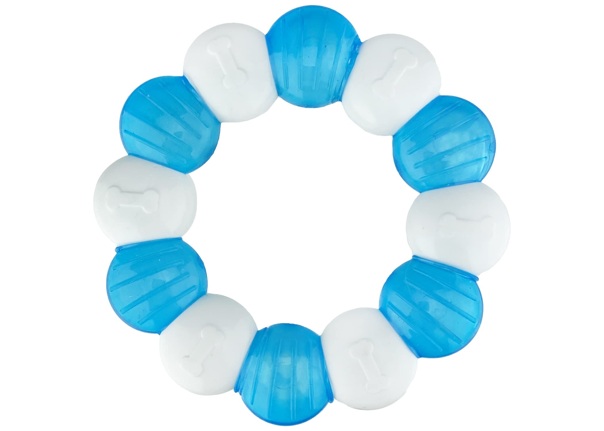 Multipet Canine Clean Peppermint Nubby Ring for Small Breeds and Puppies, 3 Inches