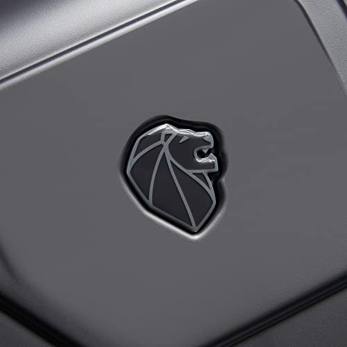 PEUGEOT Voyages Hardside Luggage with Spinner Wheels, Anthracite, 26 Inch Trunk