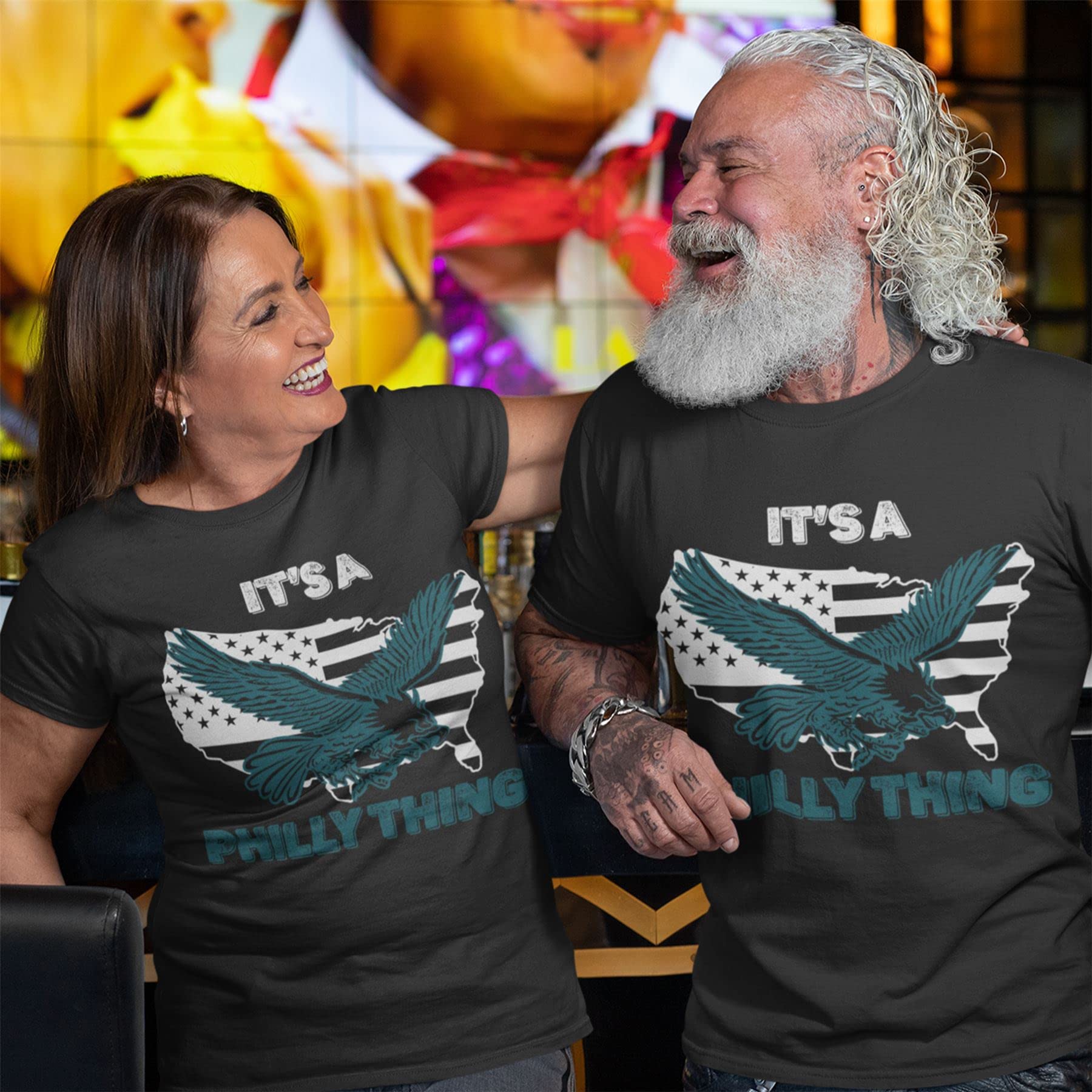 Philadelphia Shirts for Women, Its a Philly Thing American Eagle Flag, Philidelphia Football Shirt Tshirt