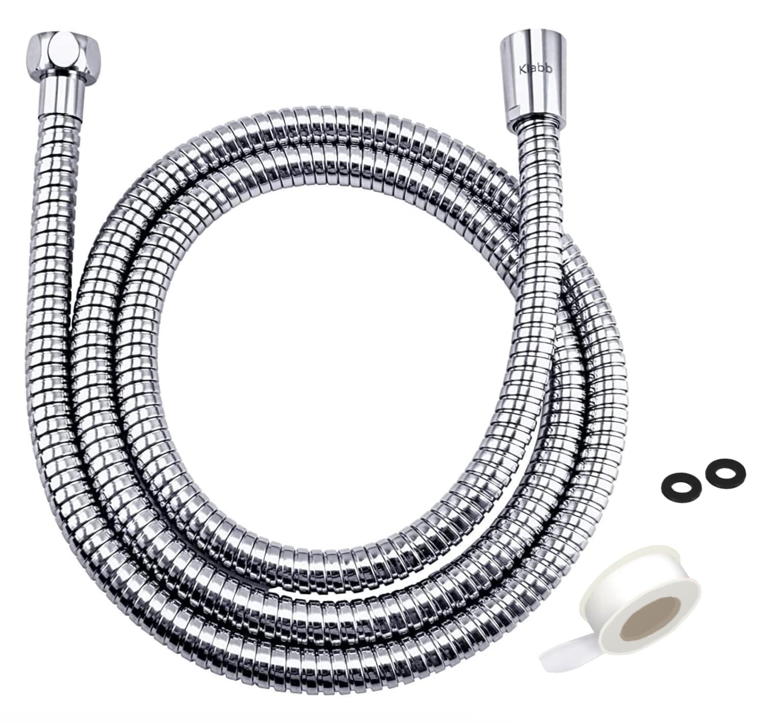 Shower Hose Extra Long 79 inches Long Shower Head Hose Replacement Stainless Steel Shower Head Extension Hose Flexible and Durable Shower Pipe with Brass Insert and Nut