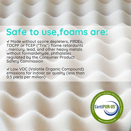 WAVV 4 inch Full Futon Mattress,Updated Japanese Floor Mattress Thicken Tatami, Foldable Sleeping Roll up Mattress with CertiPUR-US Certified Breathable Cover for Guest, Kids Floor Pad,Camping