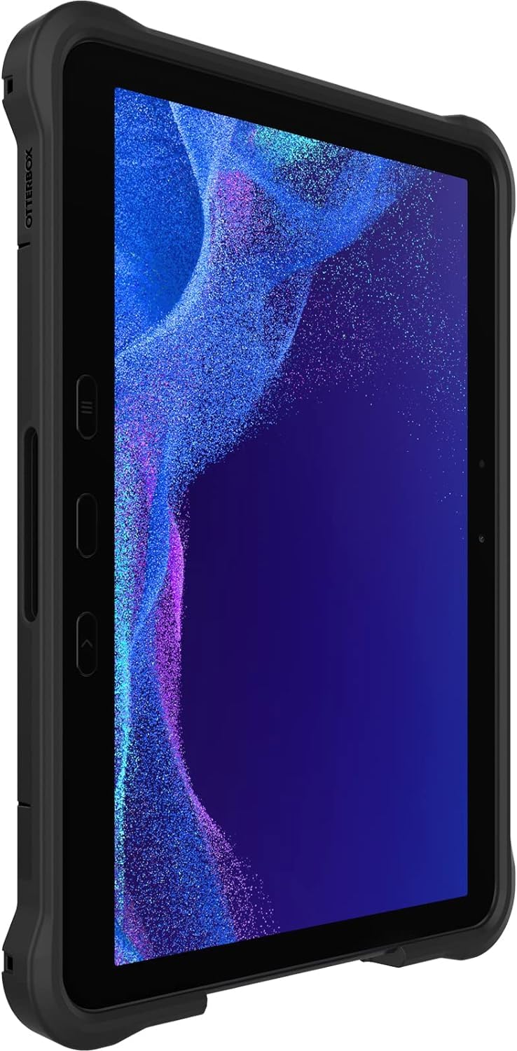 OtterBox Universe Series case for Samsung Galaxy Tab ACTIVE4 Pro - Single Unit Ships in Polybag, Ideal for Business Customers - Black