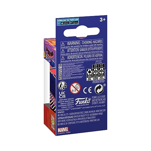 Funko Pocket Pop! Spider-Man: Across The Spider-Verse (2023) - Miles Morales as Spider-Man (Thwip Hand) Keychain Special Edition Marvel Exclusive Vinyl Keychain