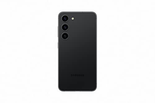 SAMSUNG Galaxy S23 5G (128GB, 8GB) 6.1" AMOLED, 50MP 8K Camera, Global Volte (International Model Fully Unlocked for AT&T, Verizon, T-Mobile, Global 5G) S911W (w/ 25W Fast Charger, Phantom Black)